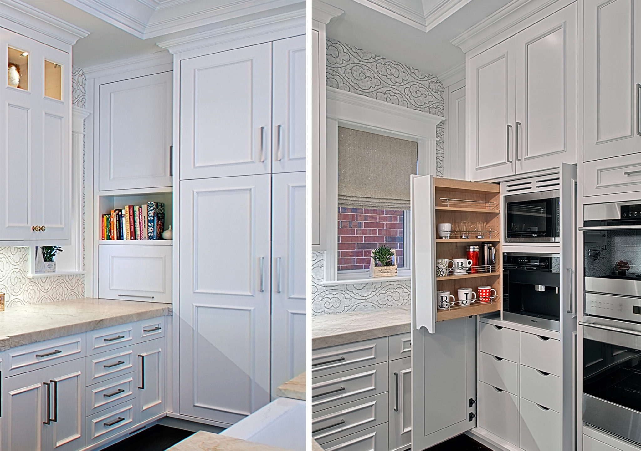 Custom Cabinetry Designs with Smart Storage - Benvenuti and Stein